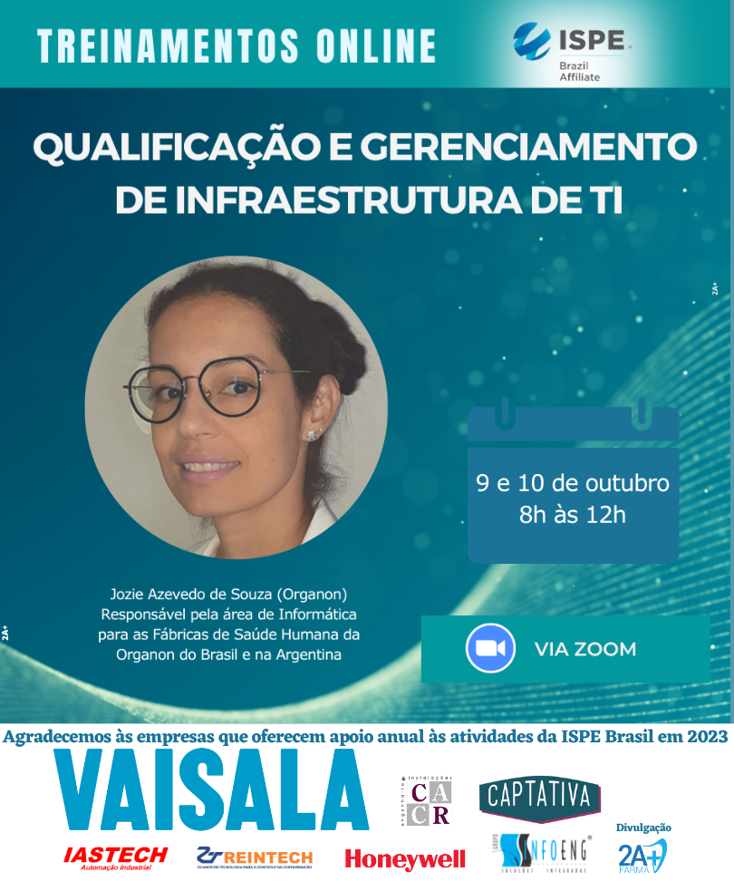 Treinamento Online: “Qualificação e Gerenciamento de Infraestrutura de ...