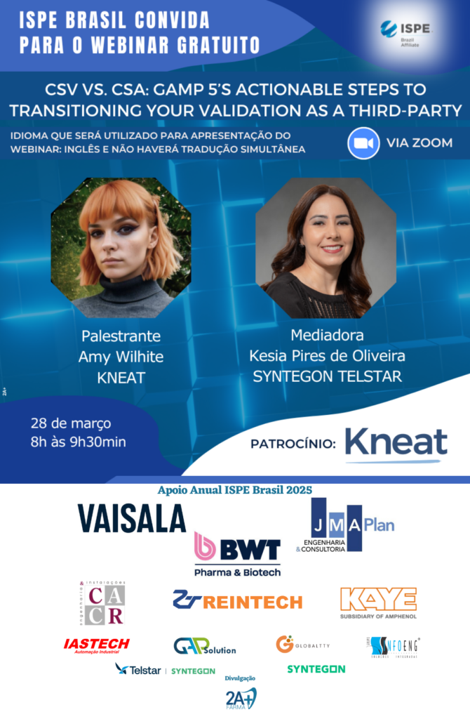 Webinar Gratuito: CSV vs. CSA: GAMP 5’s Actionable Steps to ...
