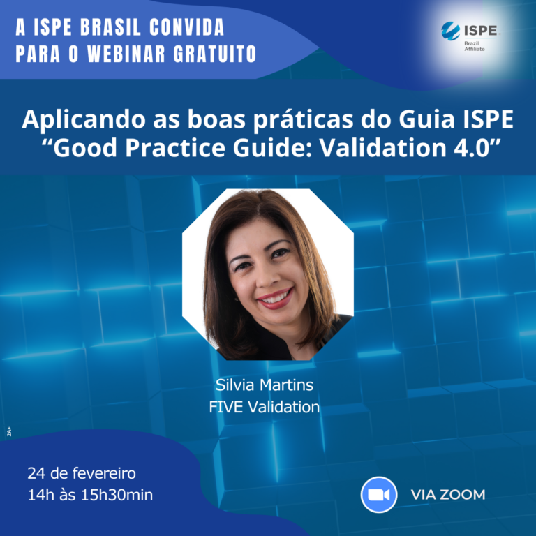 Webinar Gratuito: “Aplicando as boas práticas do Guia ISPE “Good ...